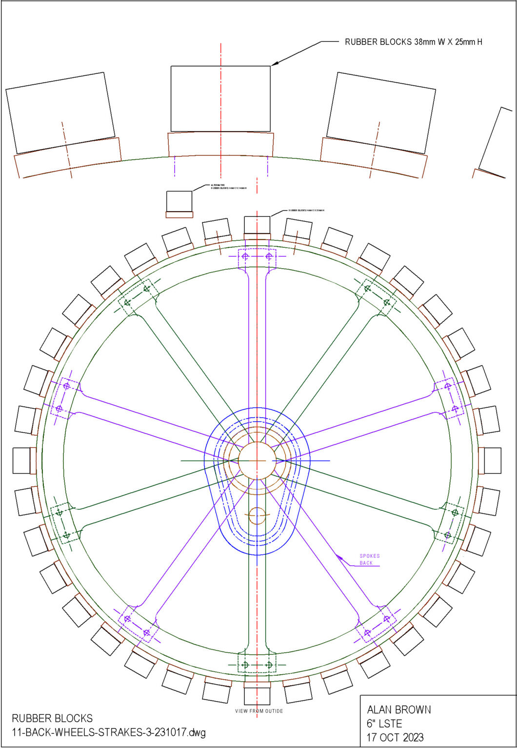 Traction Engine Rubber Tyres | Little Samson Traction Engine