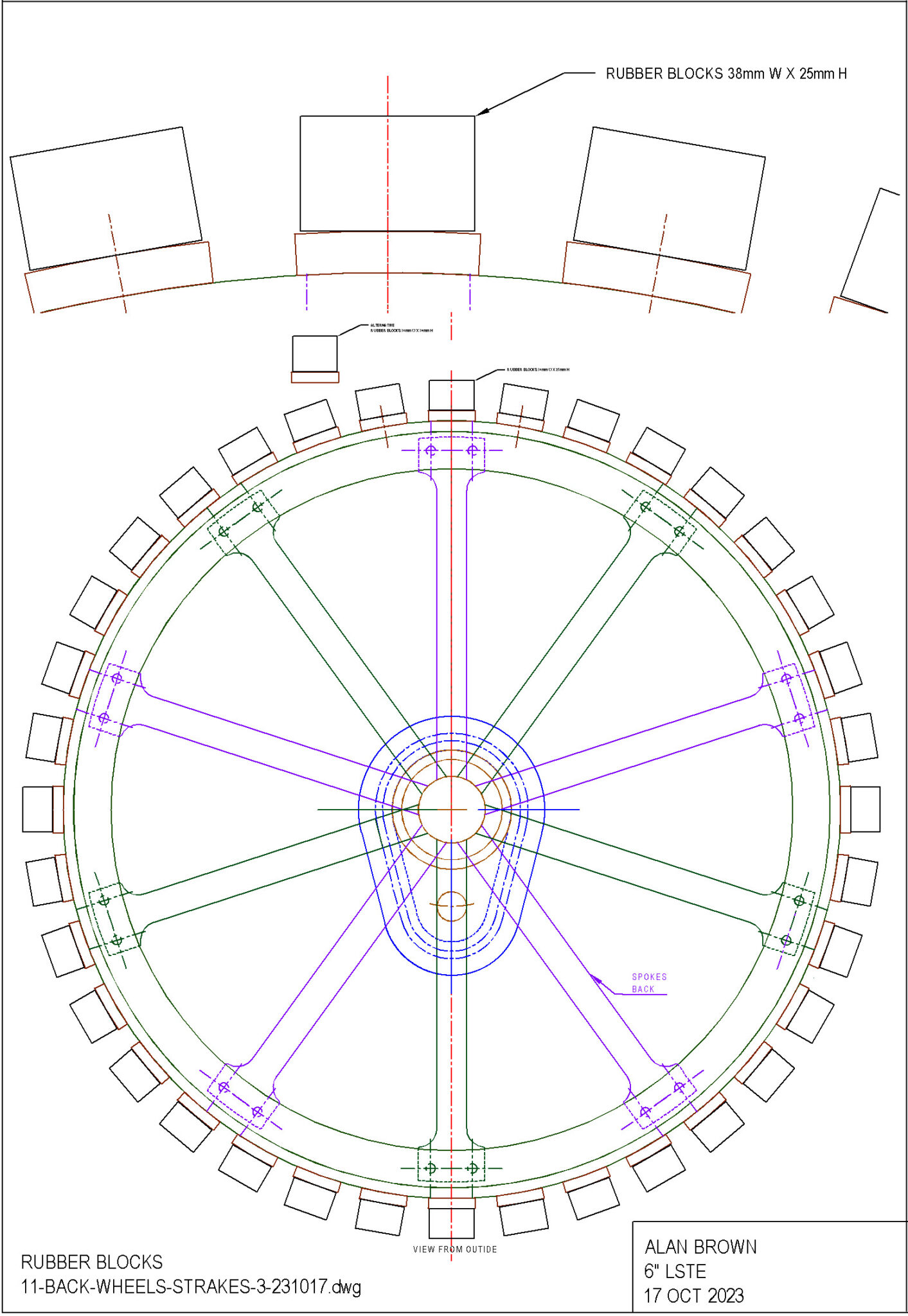 Traction Engine Rubber Tyres | Little Samson Traction Engine